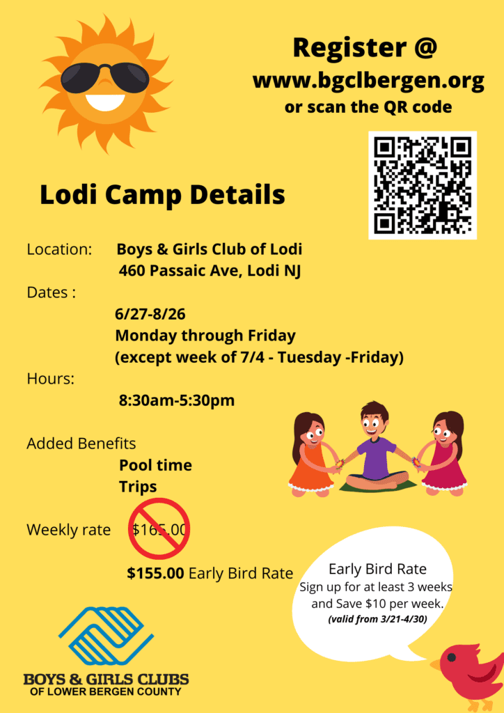 LODI SUMMER CAMP - Boys & Girls Club