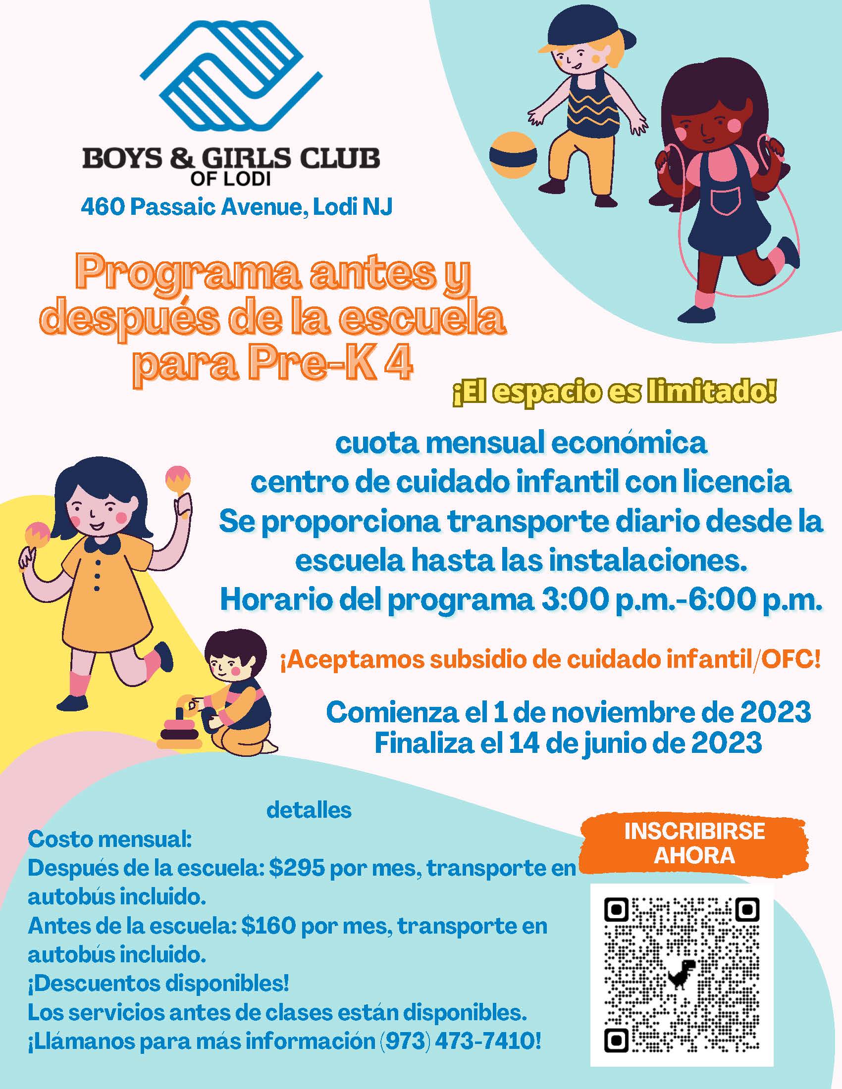 LODI PRE-K 4 - Boys & Girls Club