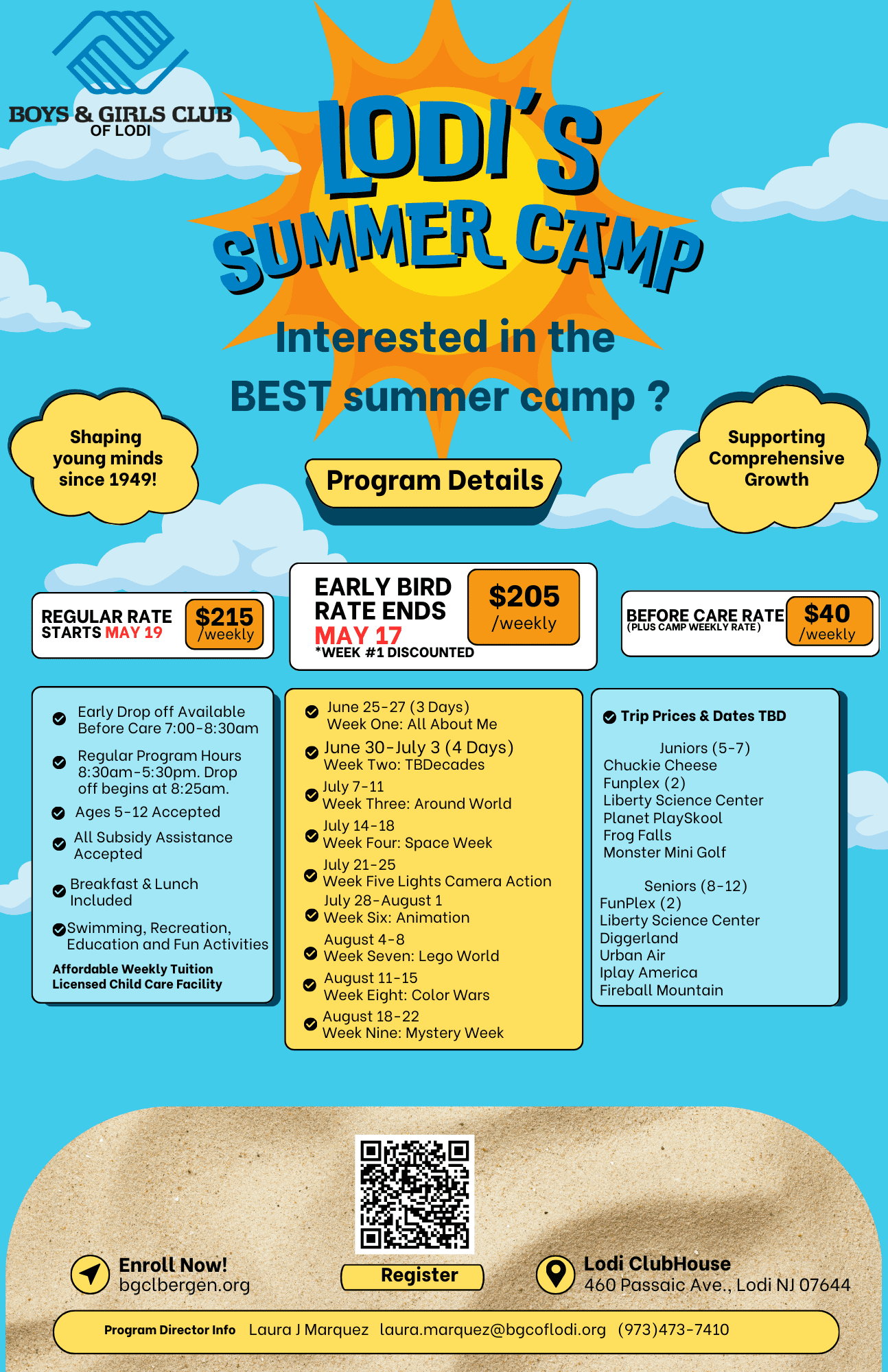 LODI SUMMER CAMP - Boys & Girls Club